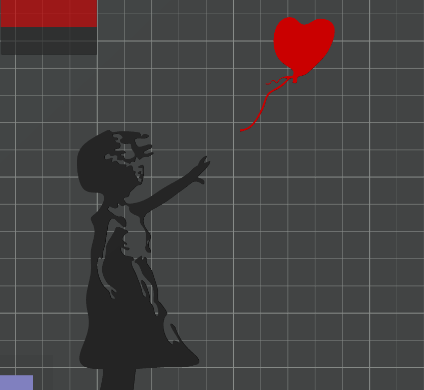 Banksy's Girl with Baloon Wall Art by AlDente-Lab | Download free STL ...