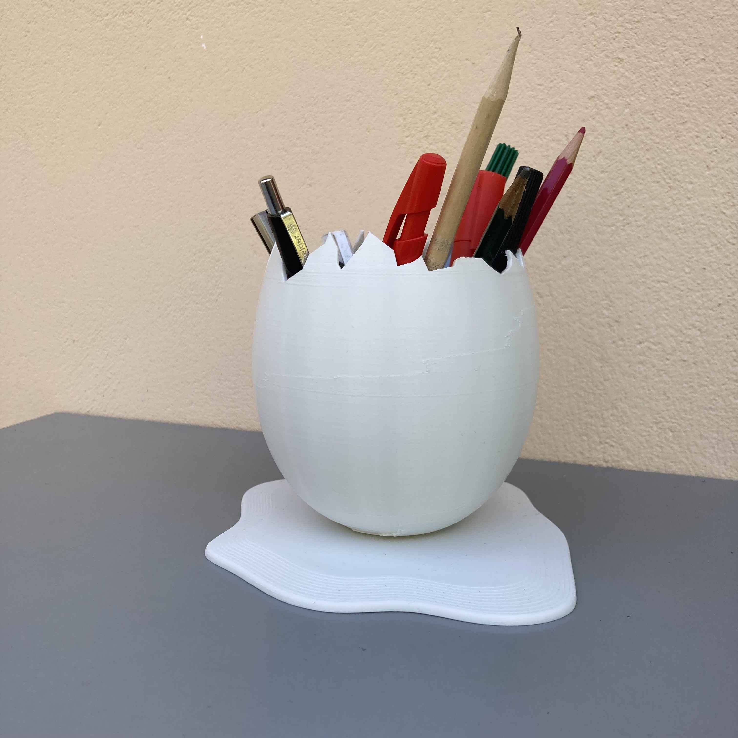 EggShell Desk organizer by Michele Blaser | Download free STL model ...