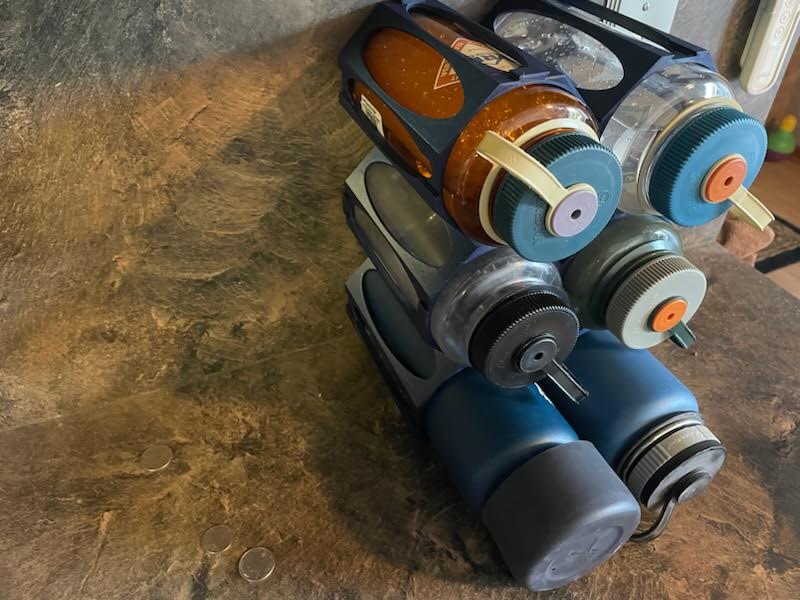 Nalgene & Hydro Flask Rack - Interlocking and Stackable by WOLVERINES ...