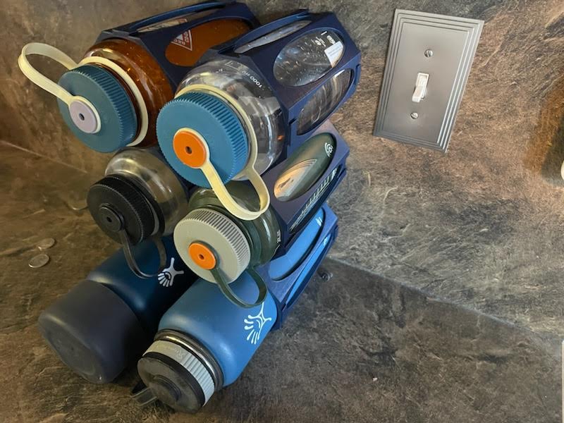 Nalgene & Hydro Flask Rack - Interlocking and Stackable by WOLVERINES ...