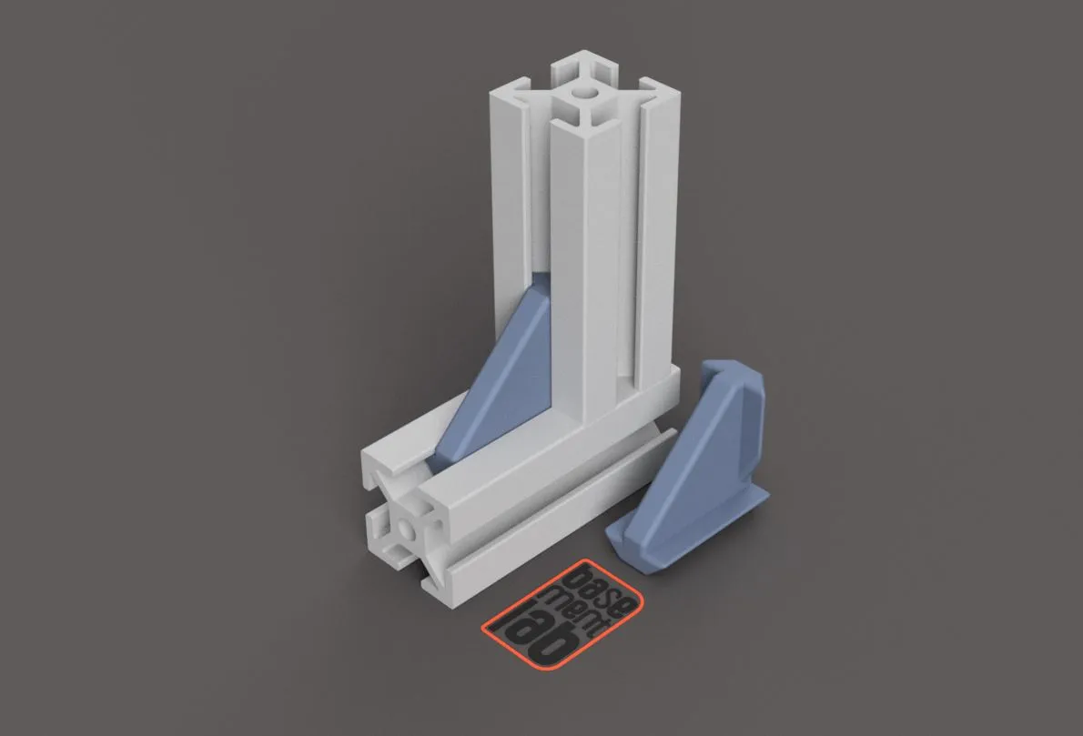 2020 T-Slot 45_90 connector Hidden Mount Aluminium Profile by ...