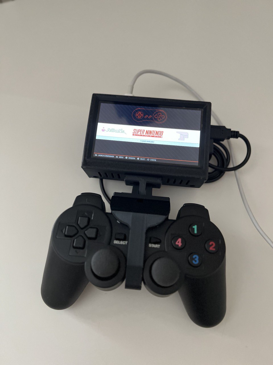 Game controller for rasbery pi retro gaming station by Mykola Shorobura ...