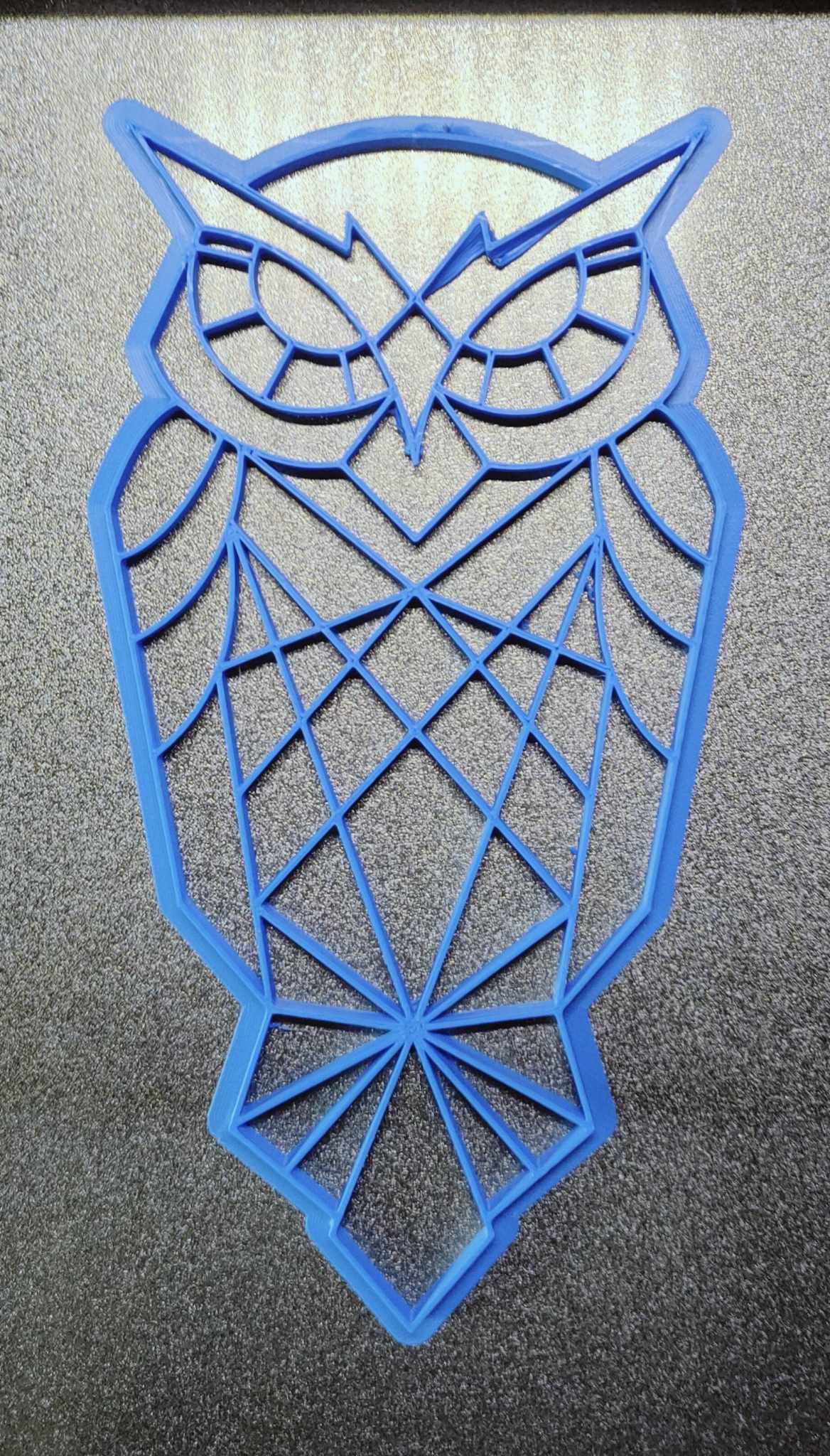 Geometric Owl Wall Art by Neewix | Download free STL model | Printables.com
