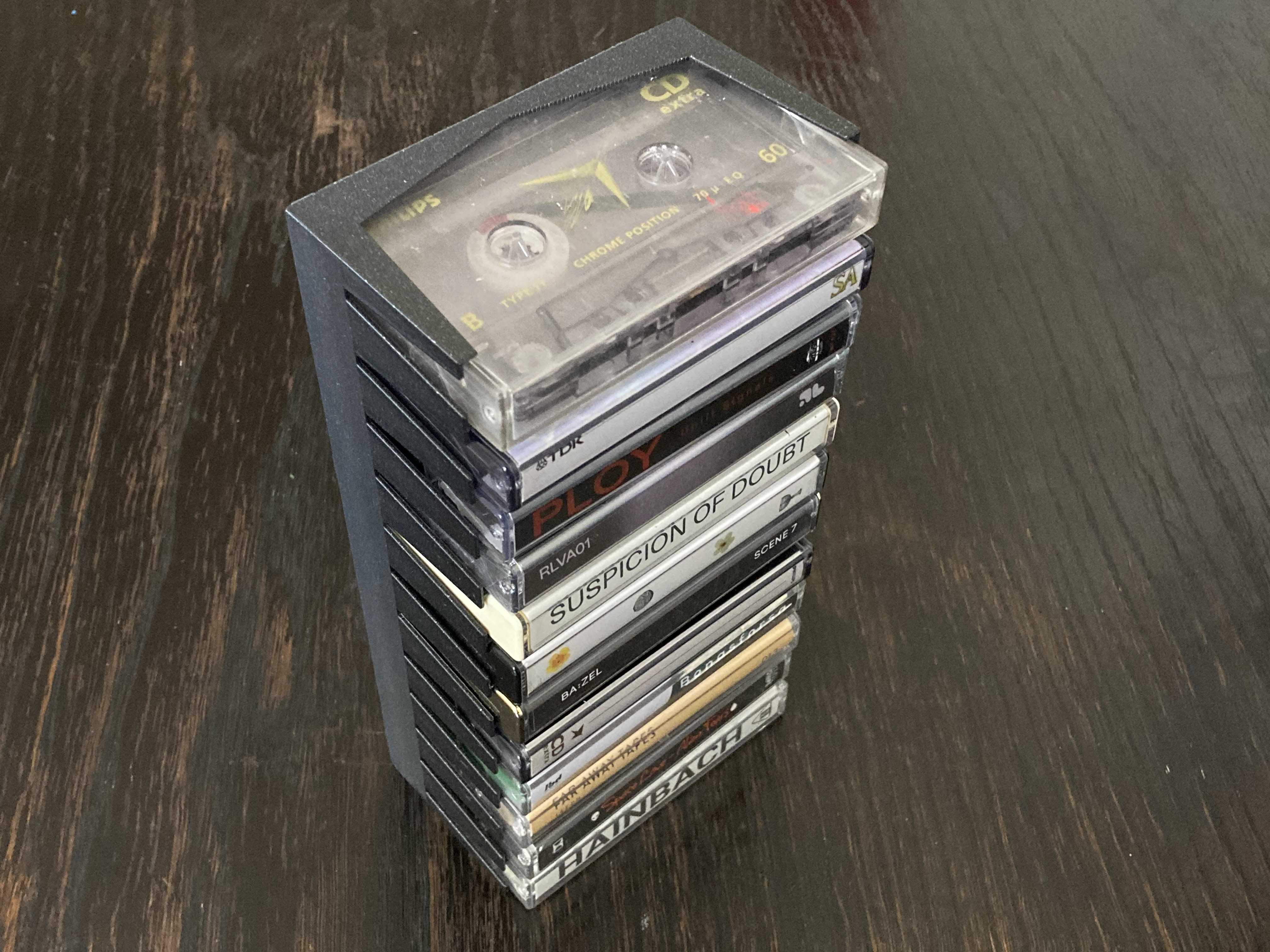 Cassette rack by vitpoula | Download free STL model | Printables.com