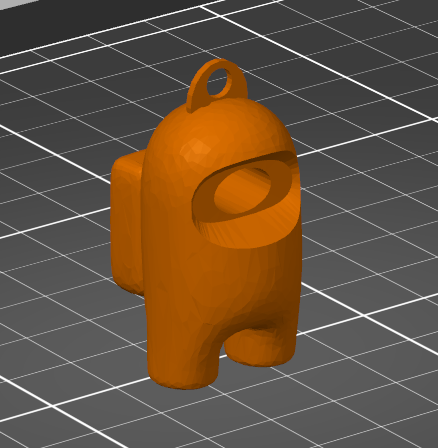 Among us keychain by Lazaad | Download free STL model | Printables.com
