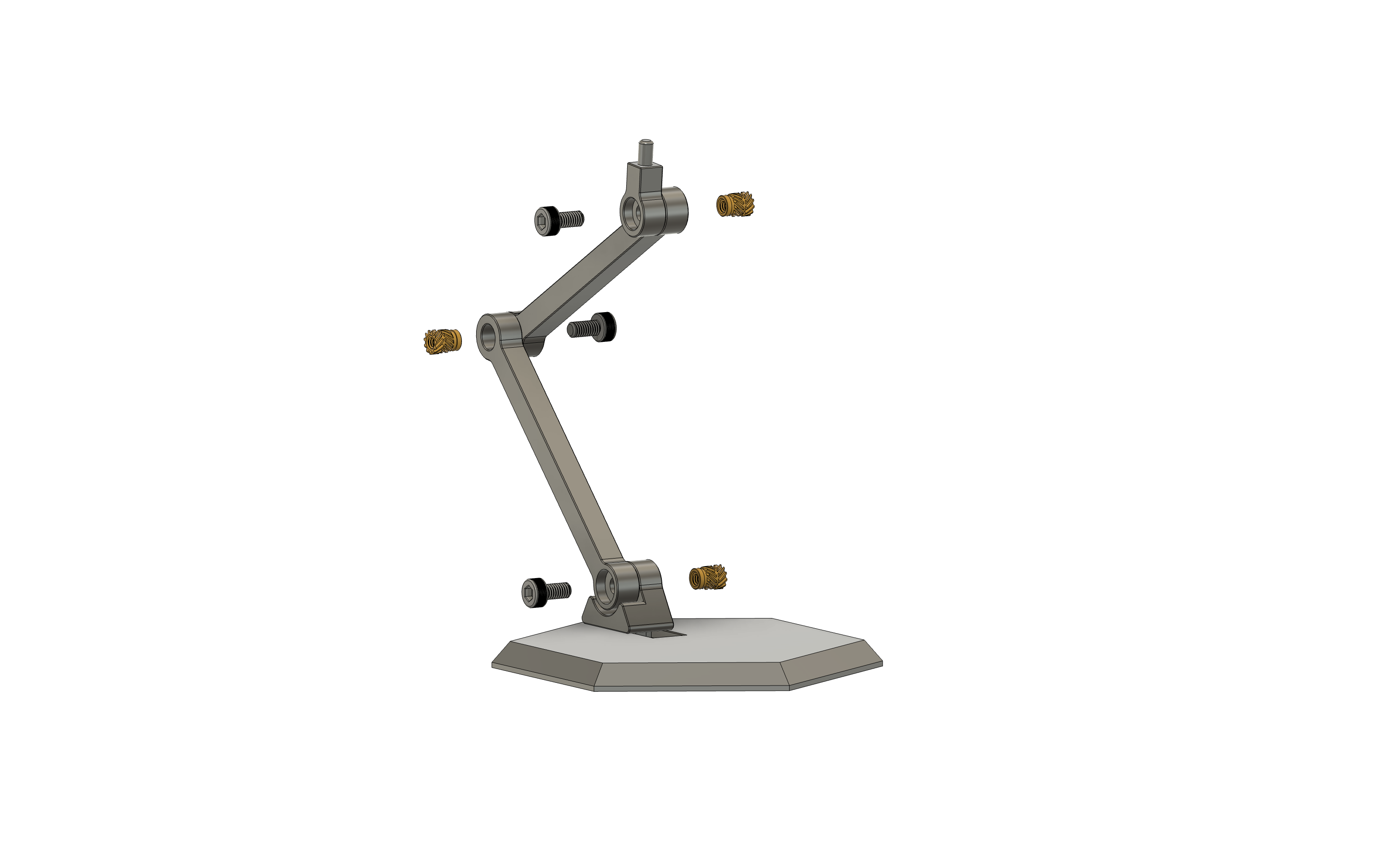 Minimalism Gundam Stand Base by ryandam | Download free STL model ...