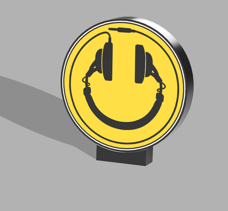 SMILE DJ LIGHTBOX by CM_3D_PRINT | Download free STL model | Printables.com