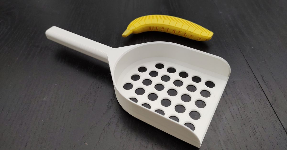 Litter scoop by MvRens | Download free STL model | Printables.com