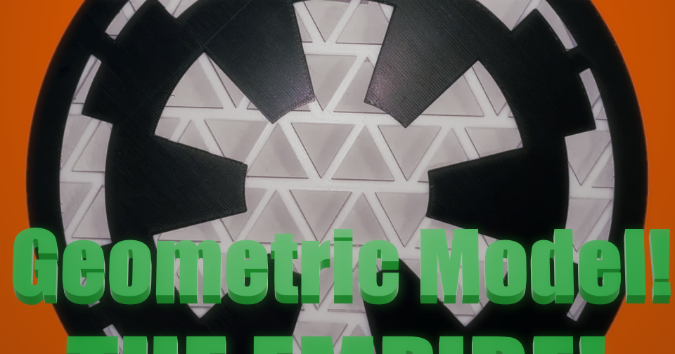 The “Dark Side” Star Wars Logo Geometric Wall Art by StedFast3D ...