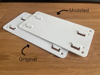 UISP EdgeRouter 10X Rack mount by Barry Pointon | Download free STL ...