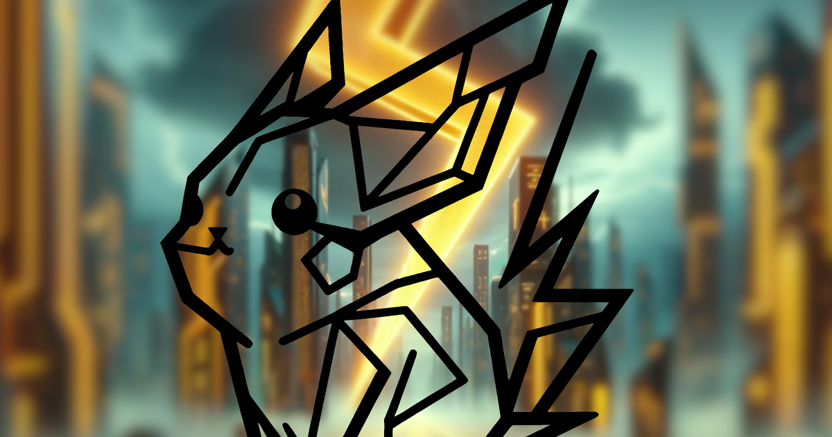 Geometric pokemon pikachu by The Maker Chemists | Download free STL ...