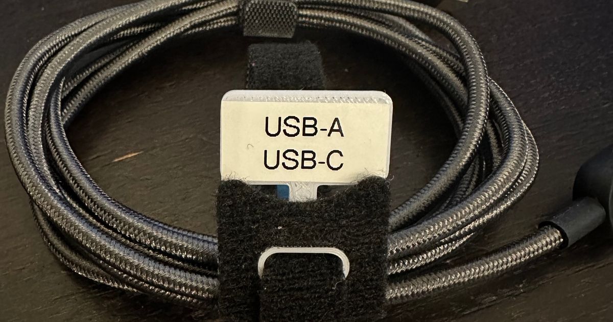 Labeltags for LTT cable ties by Loke Dupont | Download free STL model ...