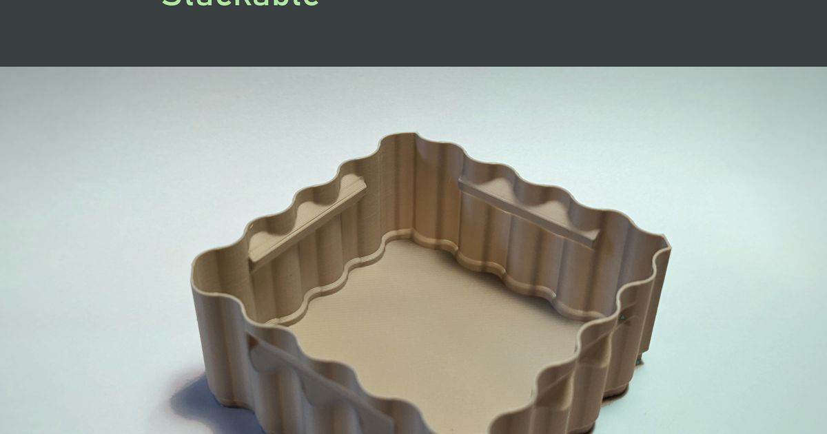 Quick-Print Containers by David | Download free STL model | Printables.com