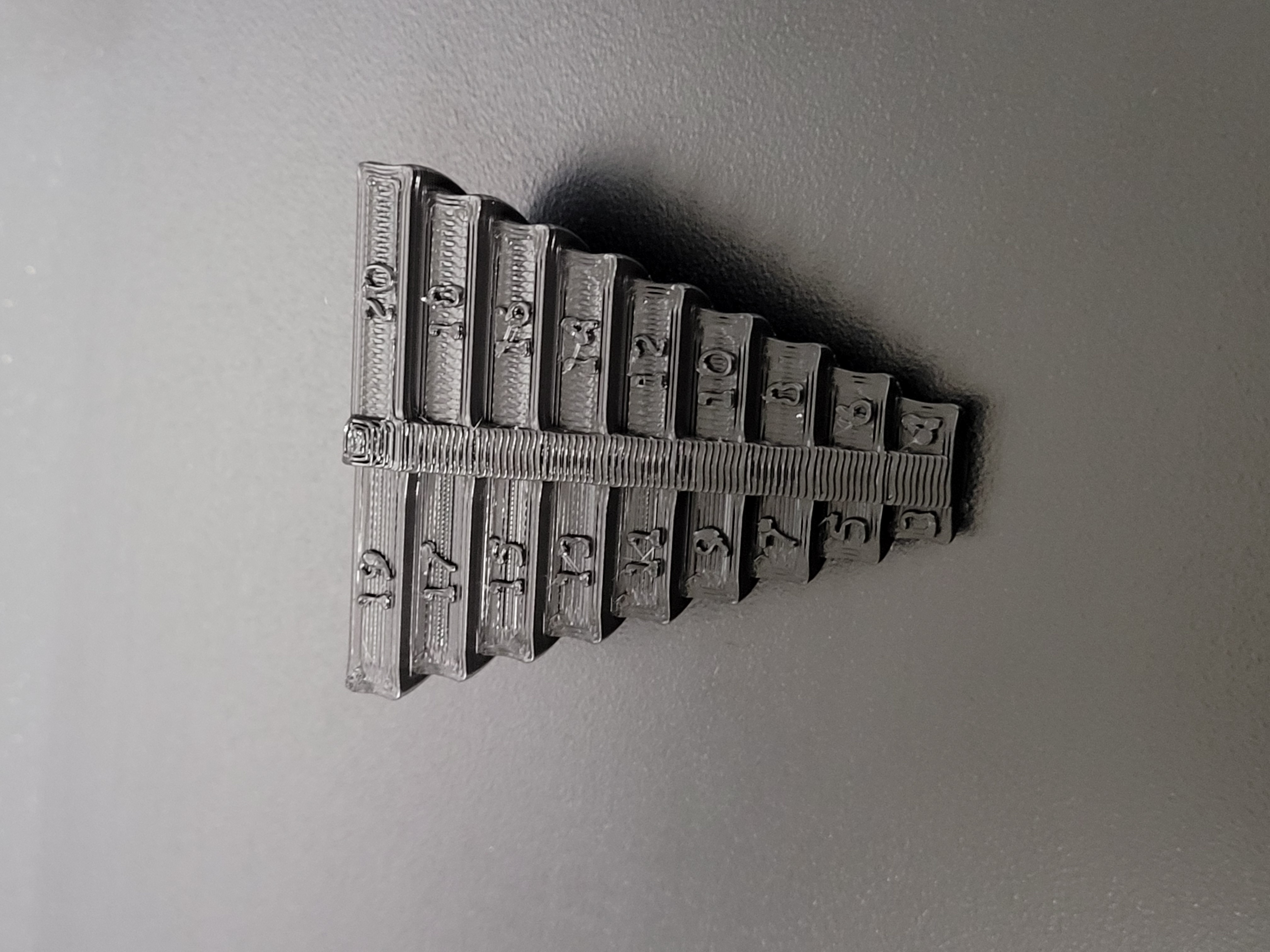 Radius Overhang Test by Tuna | Download free STL model | Printables.com