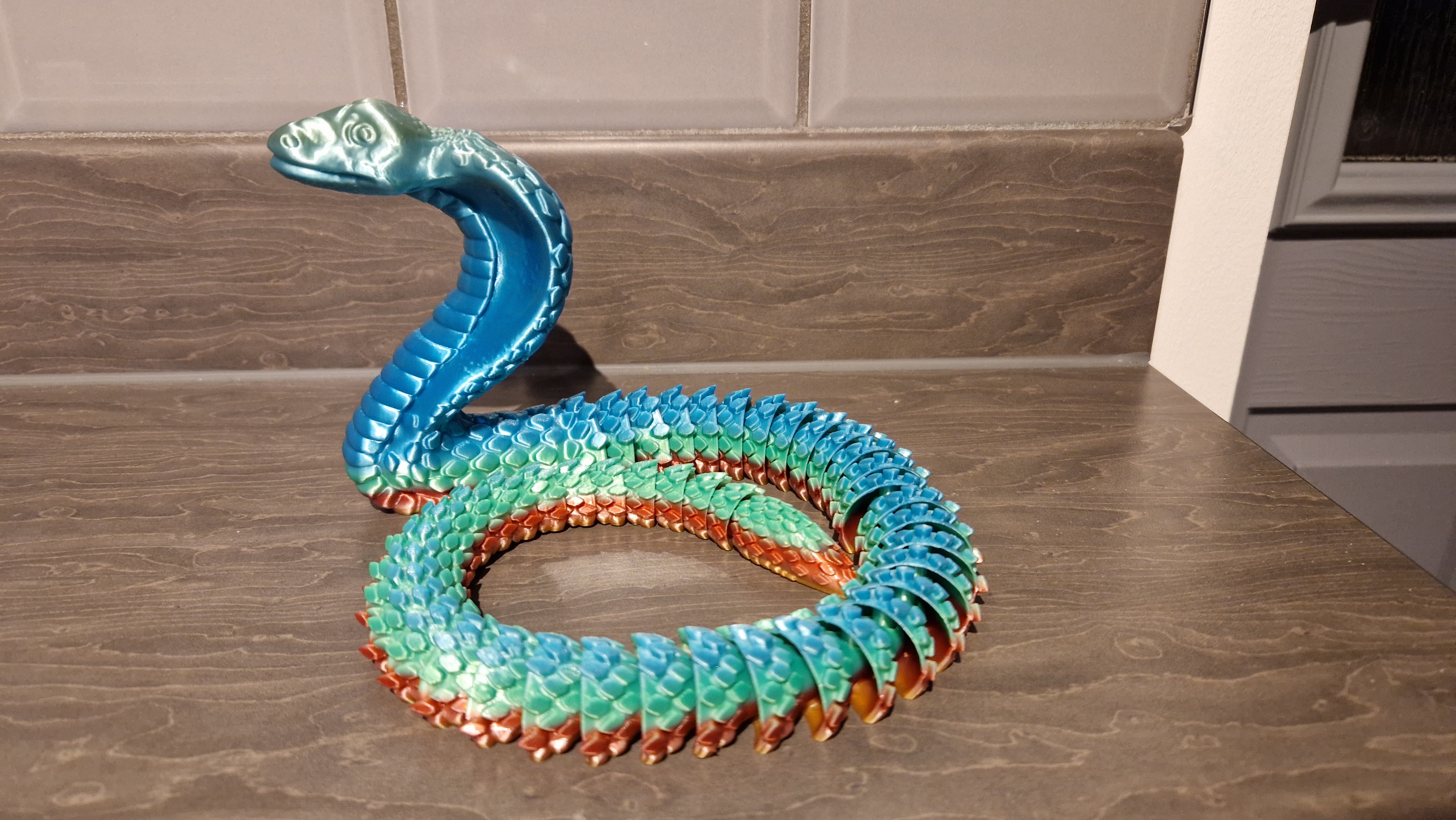Articulated cobra snake by Martin | Download free STL model ...