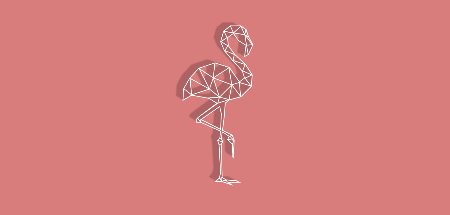 Geometric Flamingo by PSHE CIONG | Download free STL model | Printables.com