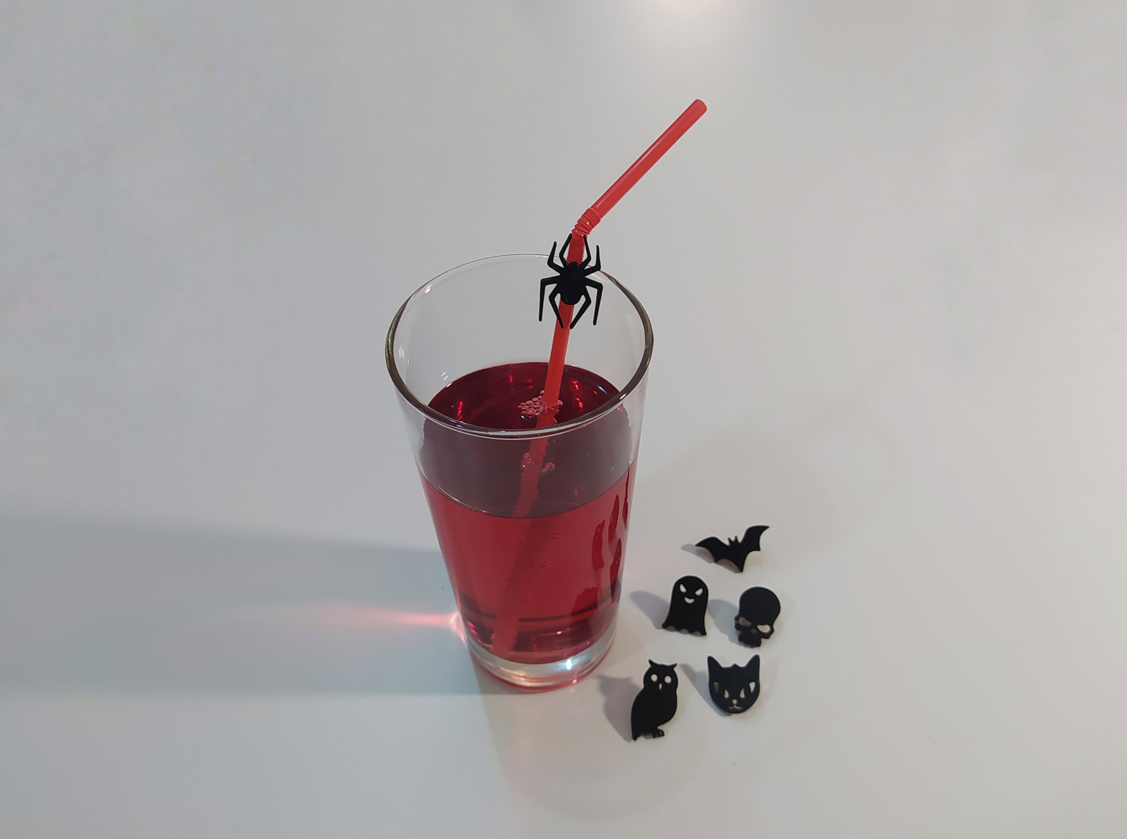 Halloween Party Straw Markers / Halloweenské značky na brčka by ...