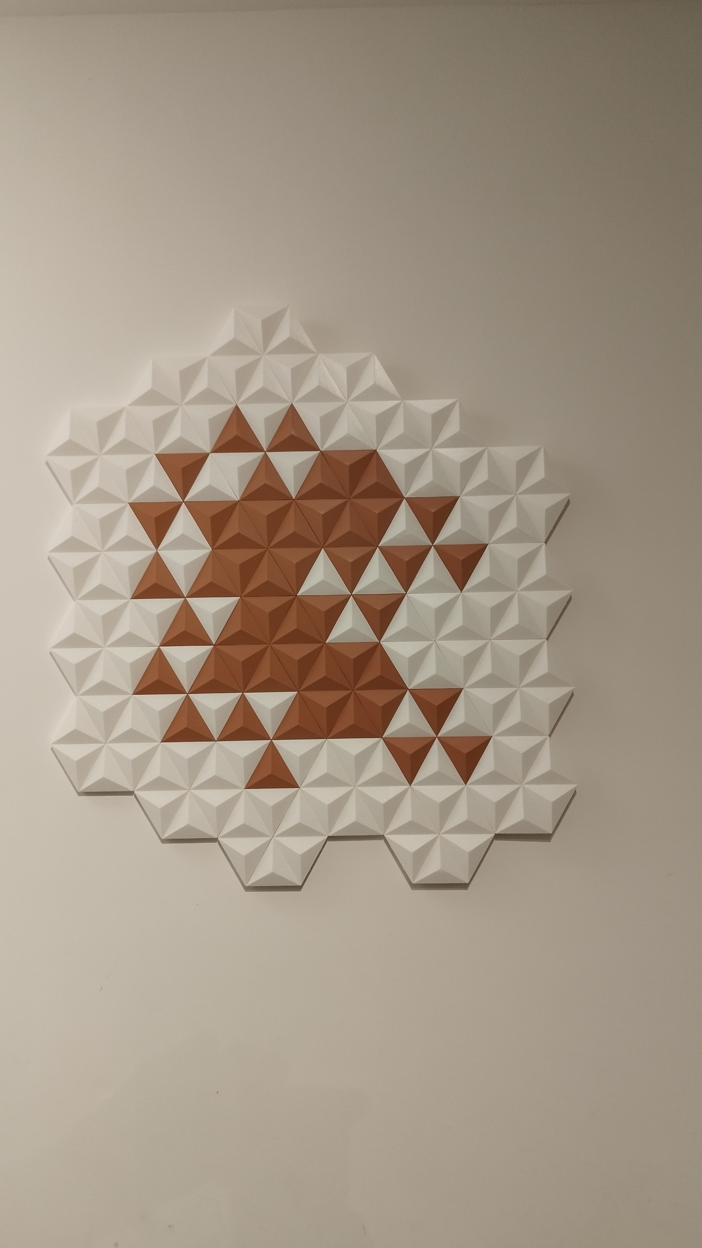 Triangle hexagonal wall art by jancikoas15 | Download free STL model ...