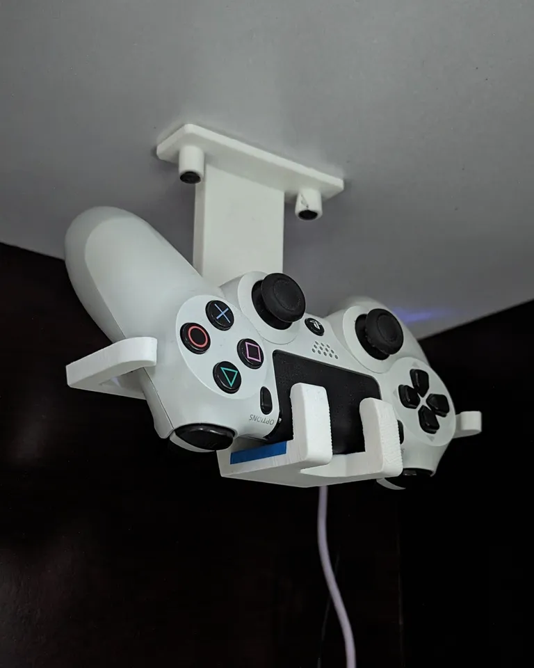 Controller Under Desk Holder by alberto - 2518 | Download free STL ...