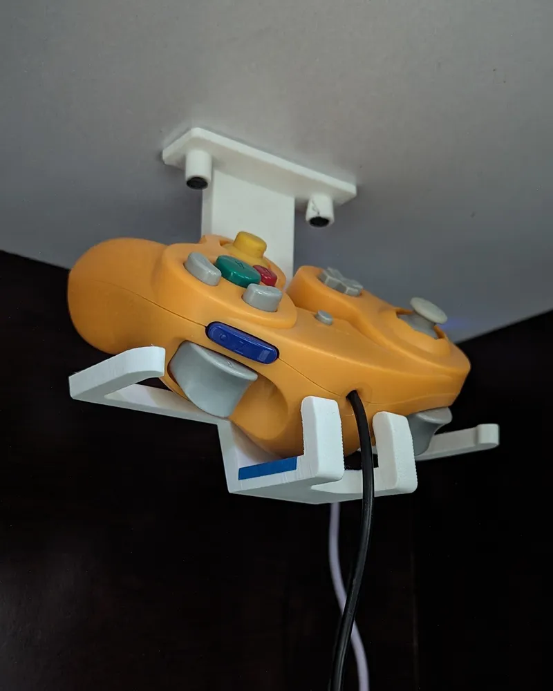 Controller Under Desk Holder by alberto - 2518 | Download free STL ...