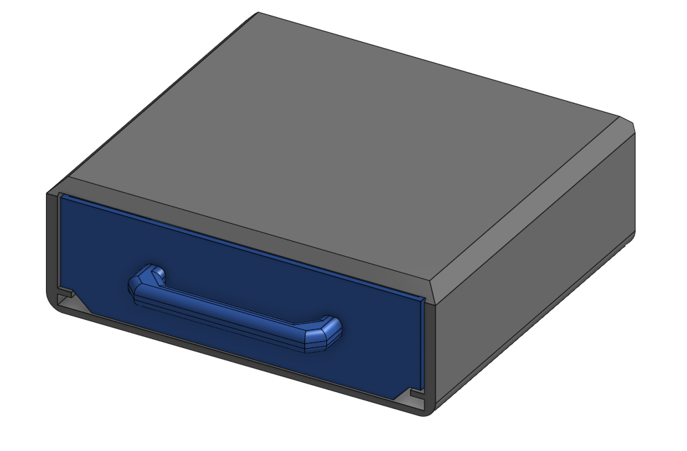 Simple Drawer (Fully Removable) by R D | Download free STL model ...