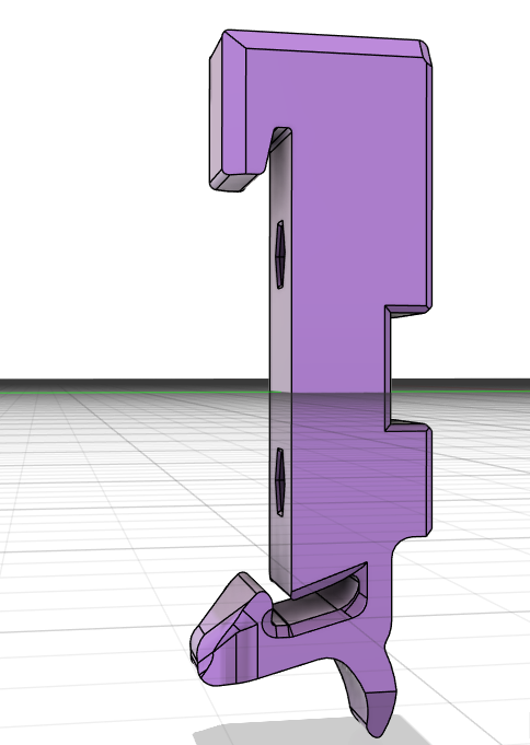 Over-engineered Din Rail Mount by theLightEmittingDiode | Download free ...