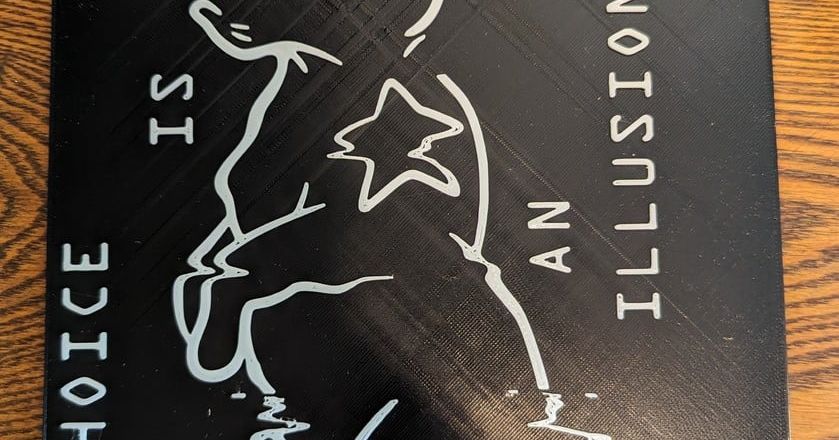 Choice is an Illusion Rabbit The Matrix by Bliss_Engineering | Download ...