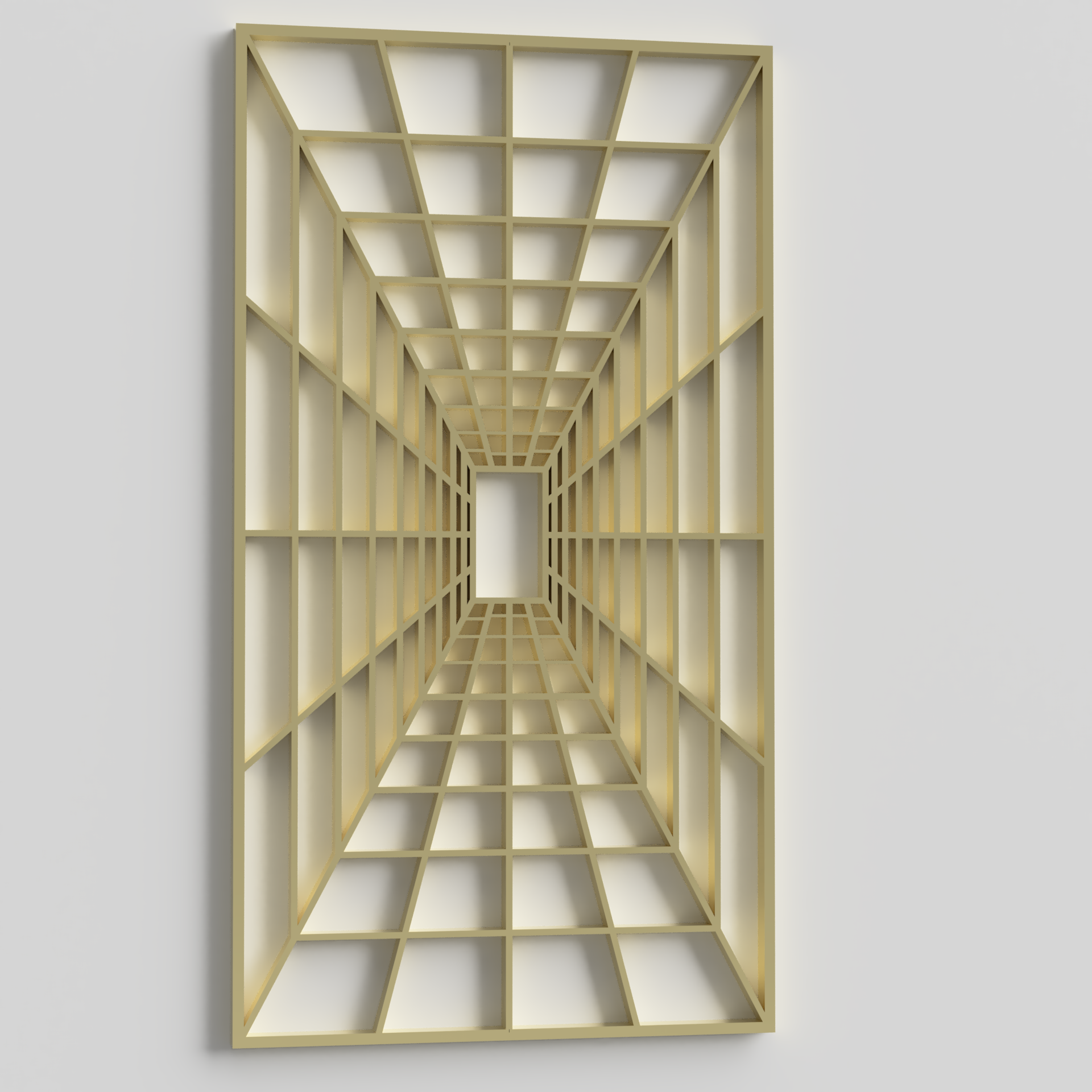 Vortex Geometric Wall Art (Modular) by okuyuki | Download free STL ...