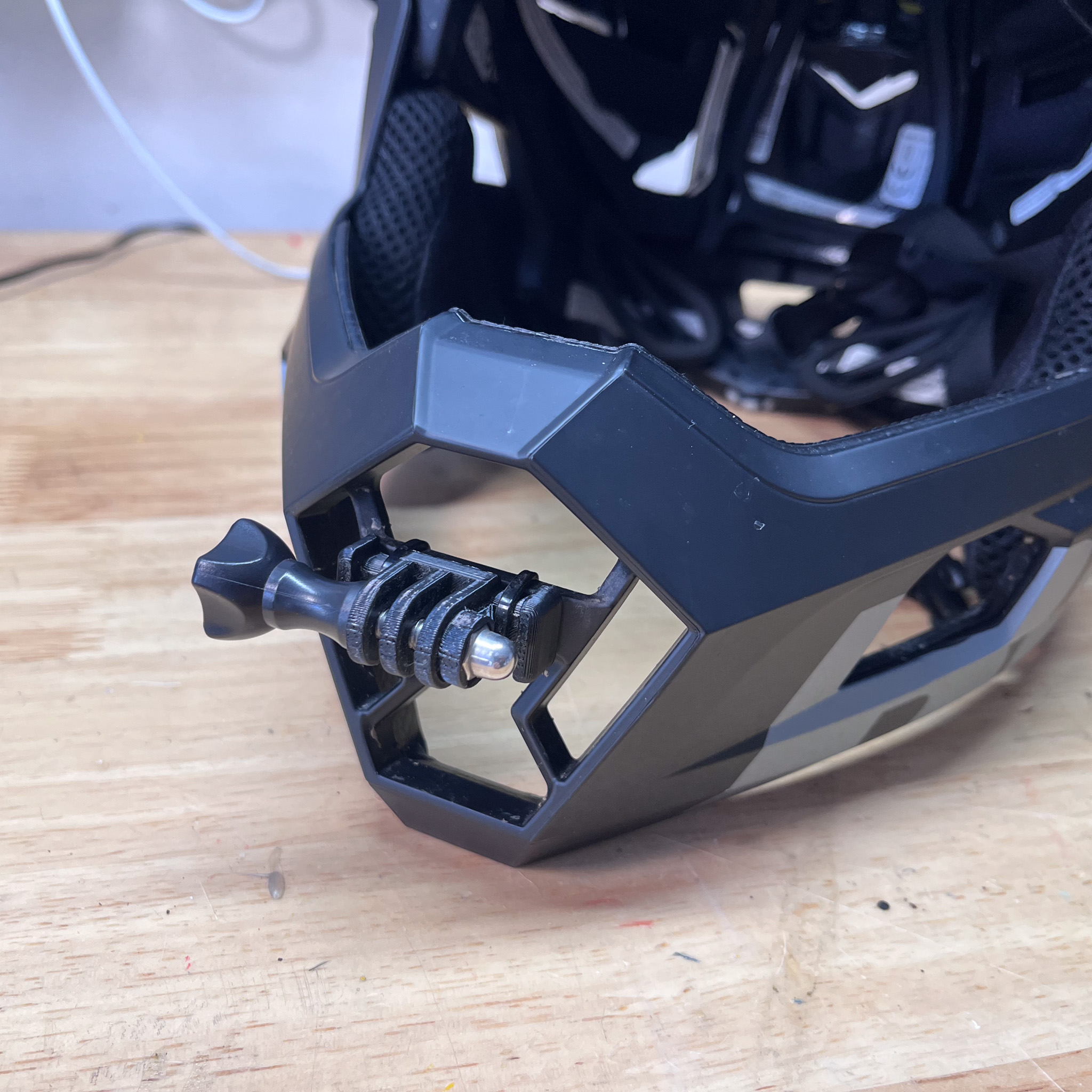 BELL Super Air R GoPro Chin Mount by soulrider911 | Download free STL ...