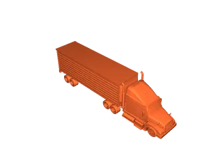 Semi truck by austin simon | Download free STL model | Printables.com