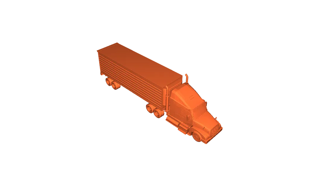 Semi truck by austin simon | Download free STL model | Printables.com