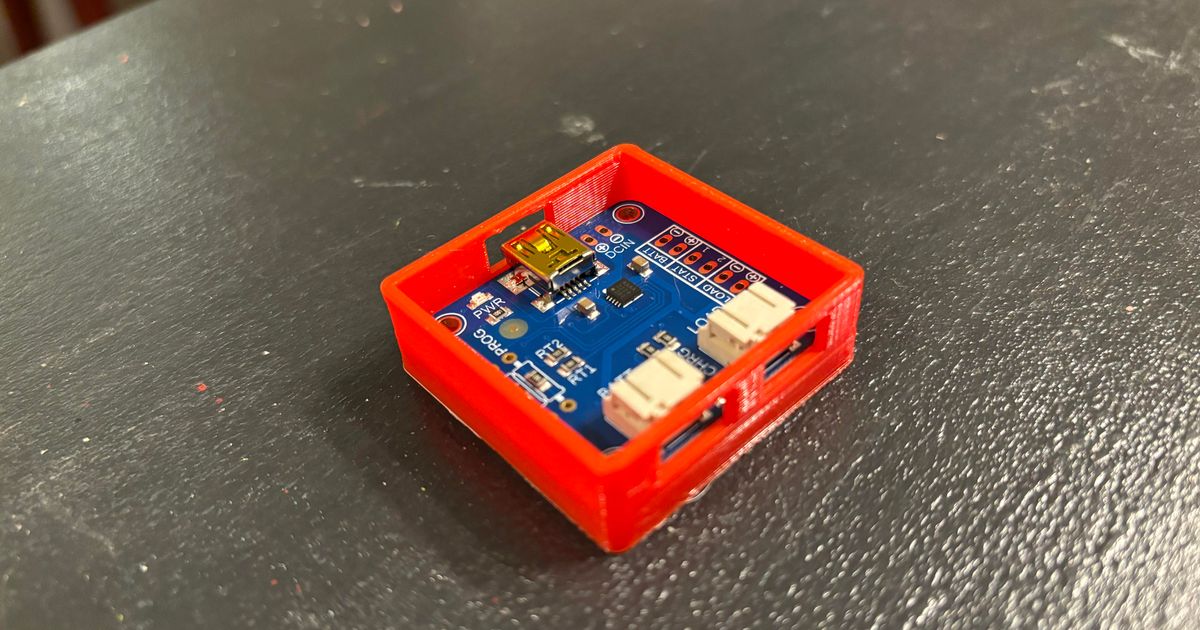 Adafruit 259 LiPo Charging Circuit Holder ORP by firewolf8385 | Download free STL model ...