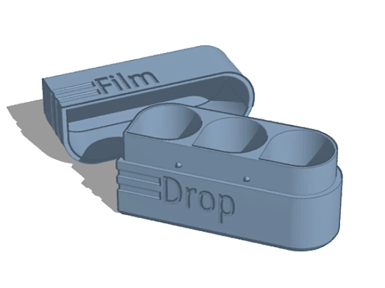 Film Drop - 35mm Film Case by thinbegin | Download free STL model ...