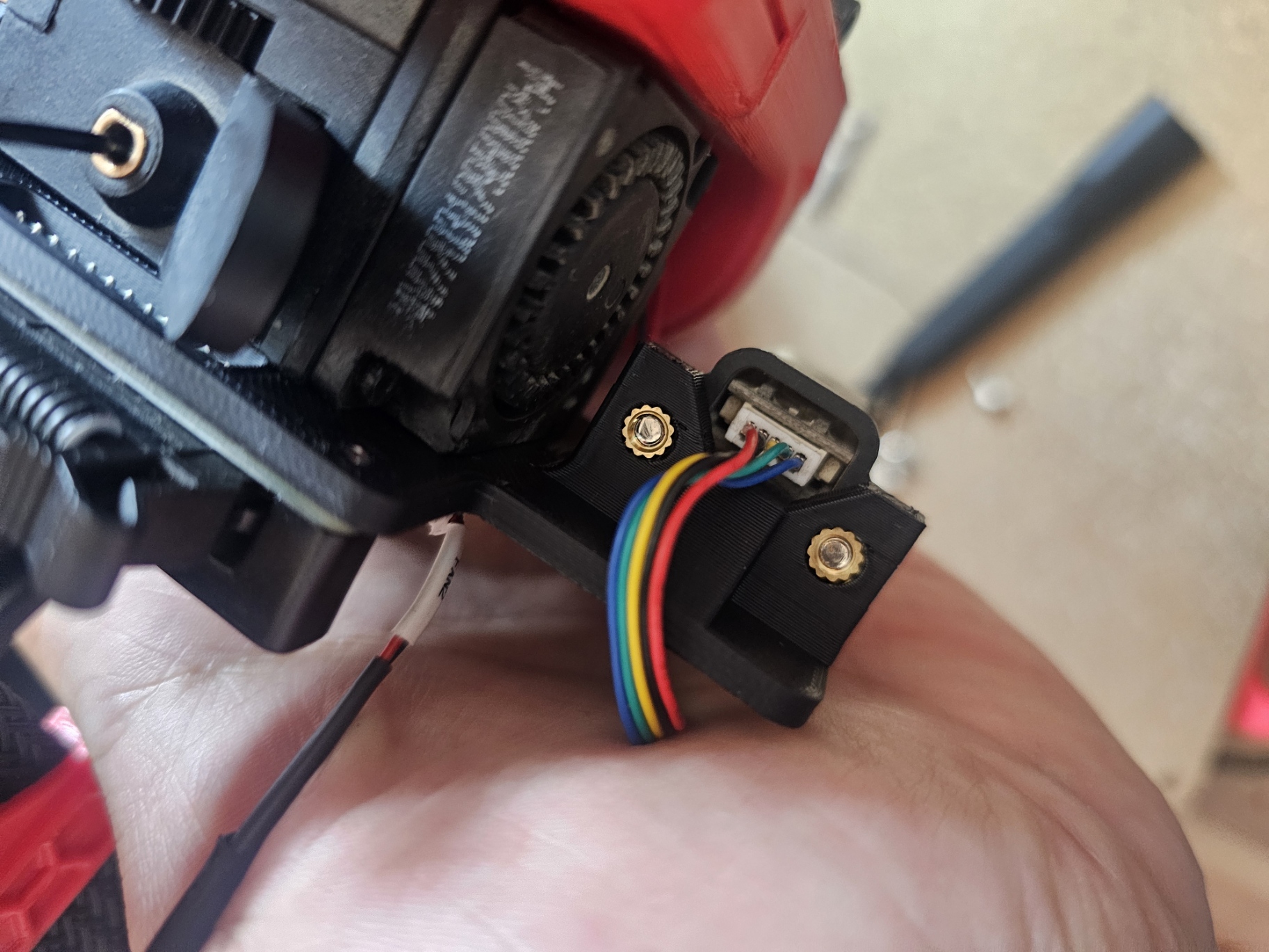 Zero Y offset CR Touch with hole clearance for M3 Heatset Inserts. by ...