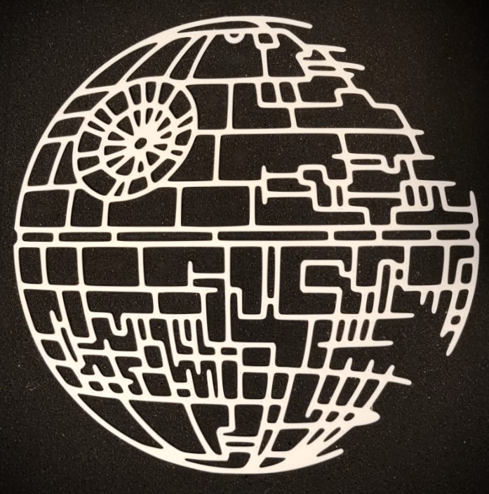 Death Star Wall Art by dont-knock-it | Download free STL model ...