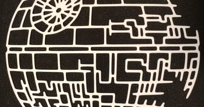 Death Star Wall Art by dont-knock-it | Download free STL model ...