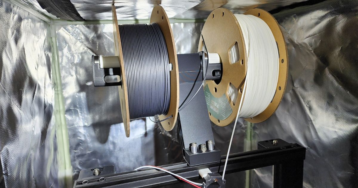 Ender 3 Threaded Spool holder by printingstuff | Download free STL ...