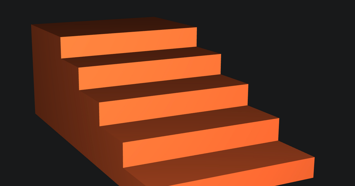 Staircase by ADELDIYD | Download free STL model | Printables.com