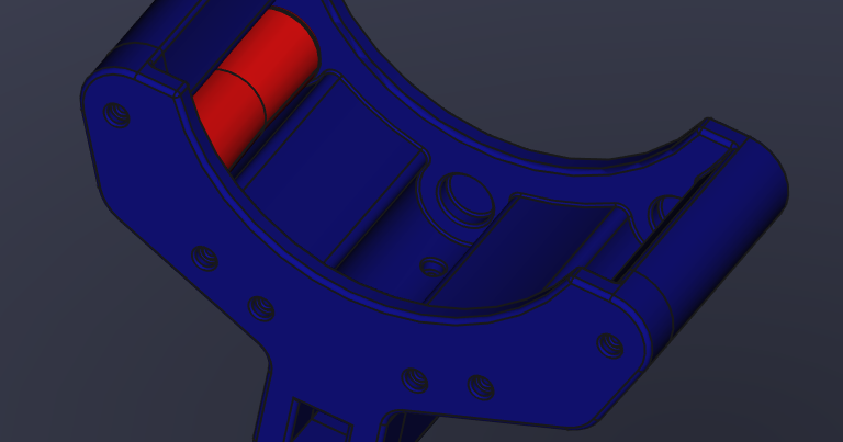 Roller Spool Holder by Eric Craigen | Download free STL model ...