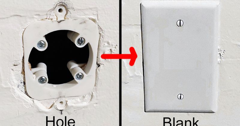 Hole to Outlet Cover Adapter - For 2 1/4" hole in Drywall by ...