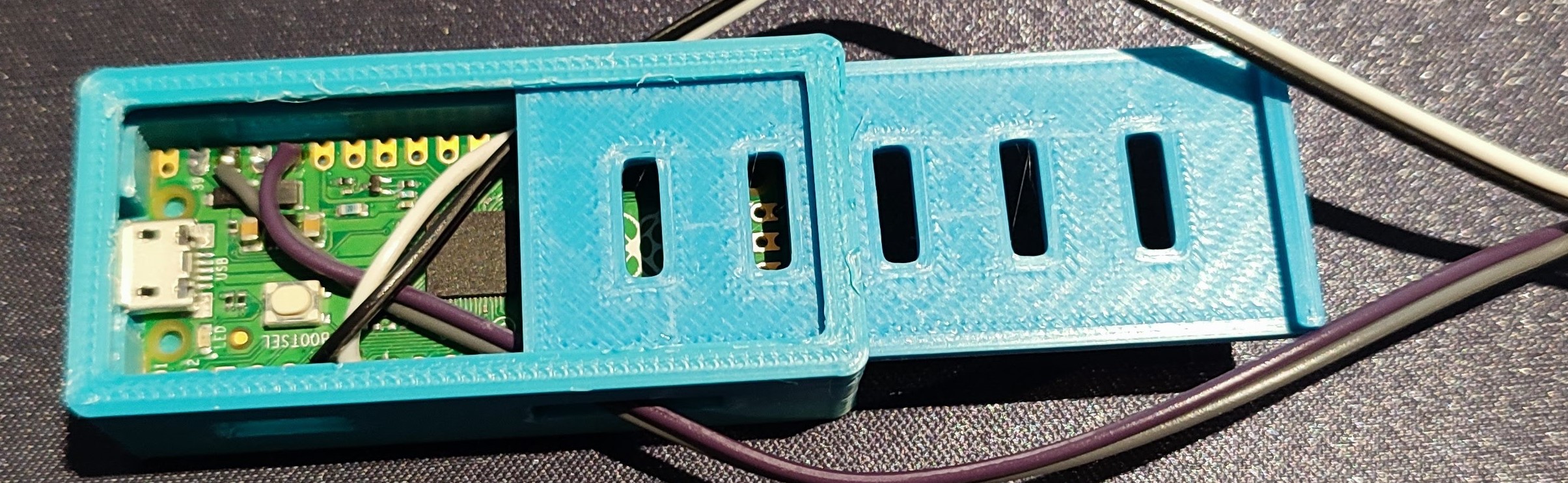 Rapberry Pi Pico Case with sliding lid by Leigh Williams | Download ...