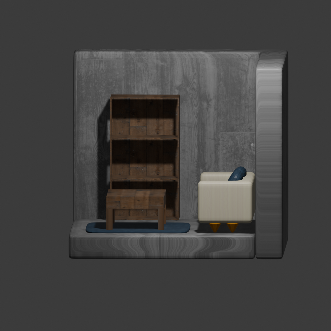 living room by Fani Kampouri | Download free STL model | Printables.com