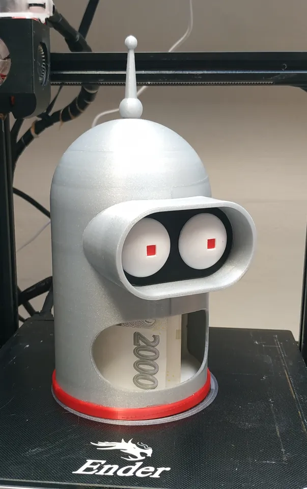 Bender Money Box by Rypydus | Download free STL model | Printables.com