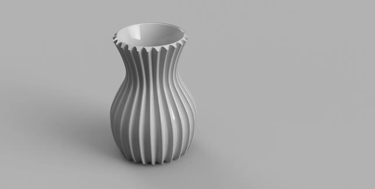 Flower Pot, Vase by TD3D | Download free STL model | Printables.com