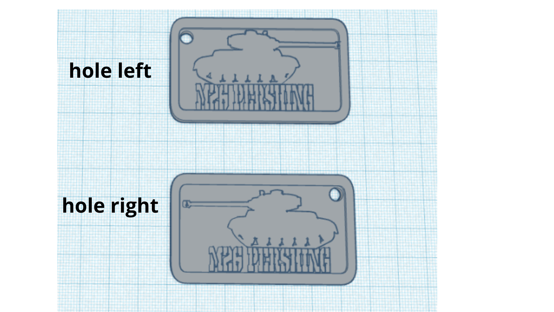 M26 Pershing keychain by jetse_3d | Download free STL model ...