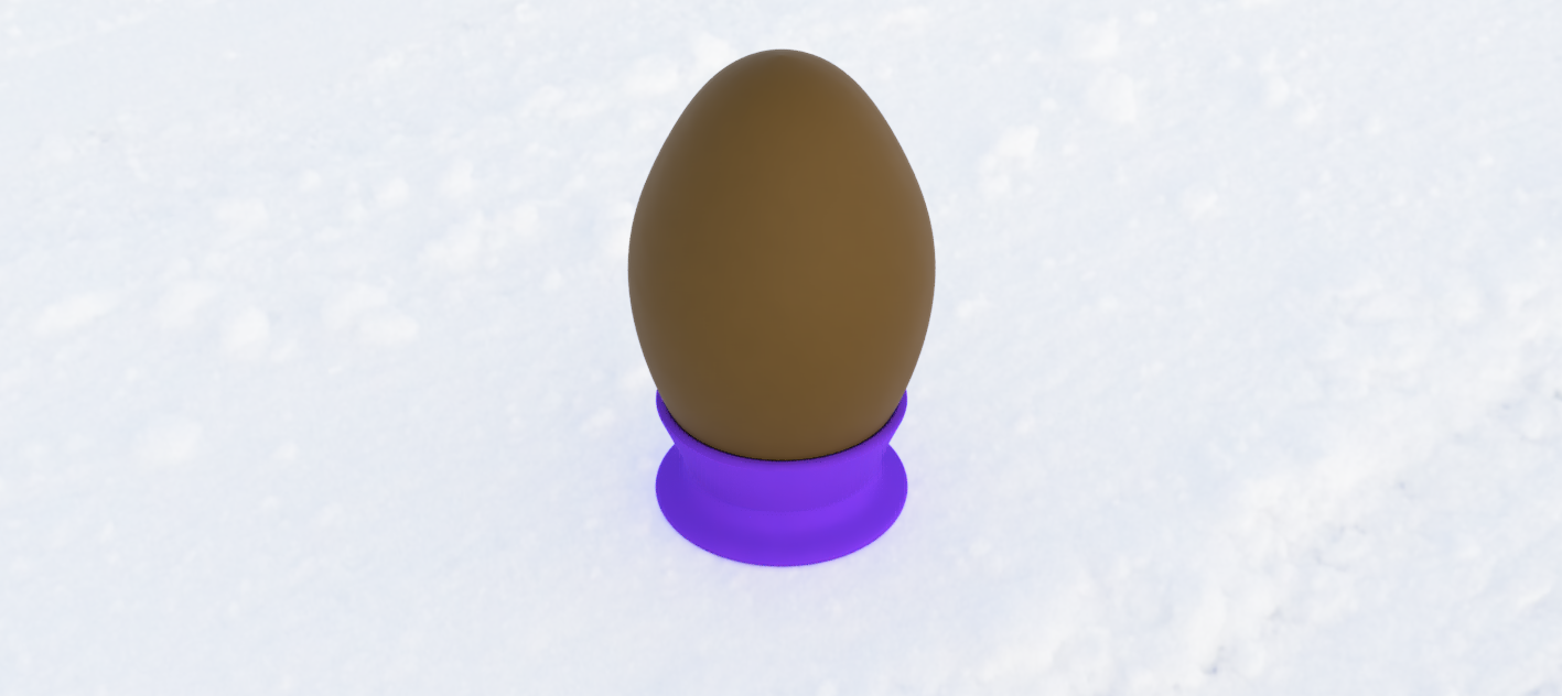 Cadbury Small Egg Stand by Bobby Greenan | Download free STL model ...