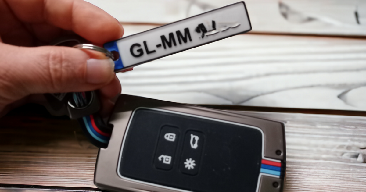 Customizable Car License Plate by michele MM3D | Download free STL ...