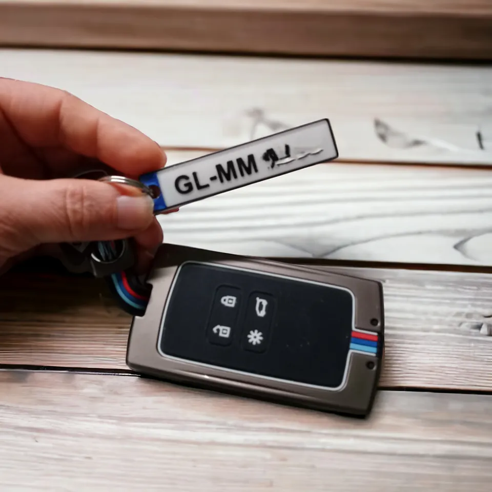 Customizable Car License Plate by michele MM3D | Download free STL ...