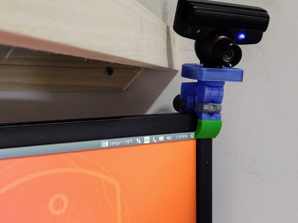 1/4"-20 & 3/8"-16 Mount for Sony Play Station (PS3) Eye Camera by John ...