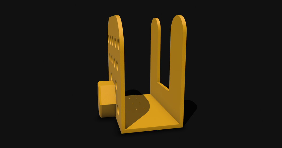 Build Plate Cleaner Holder by KFI | Download free STL model ...